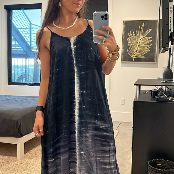 Mono B | Dresses | Mono B Black And White Maxi Dress | Poshmark